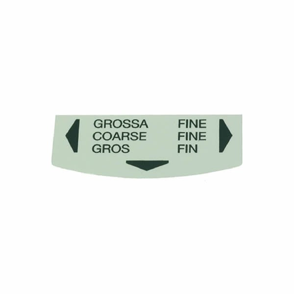 Mazzer Coarse Fine Sticker – Wholesale Coffee Addicts